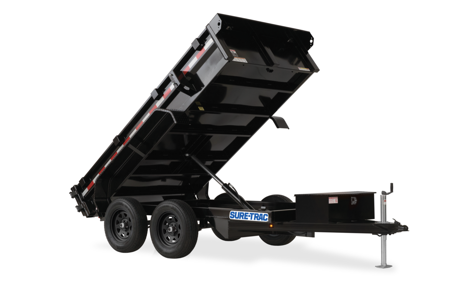 Heavy Duty Low Profile Beavertail Deckover | Sure-Trac® Trailers